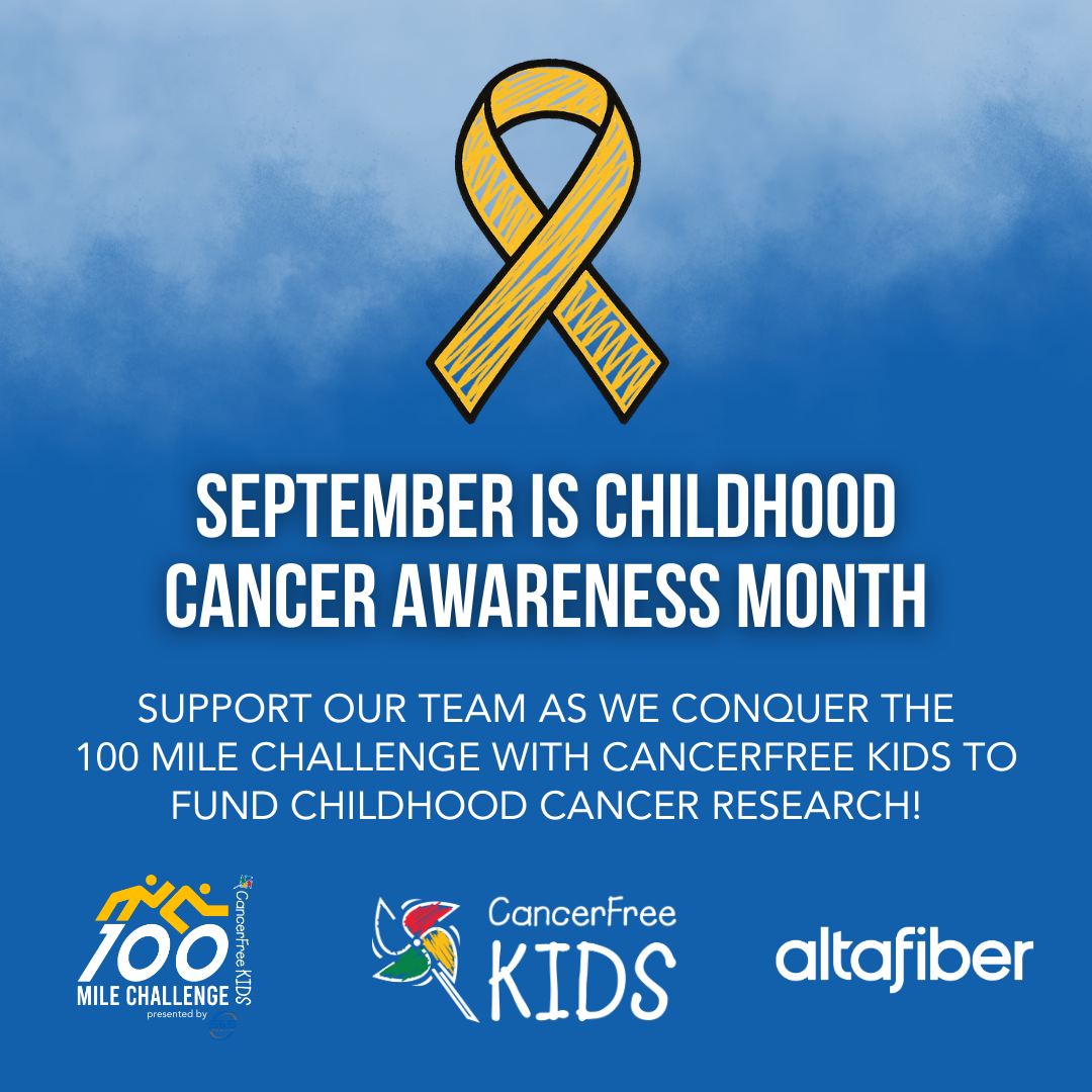 altafiber Participates in the CancerFree KIDS 100 Mile Challenge